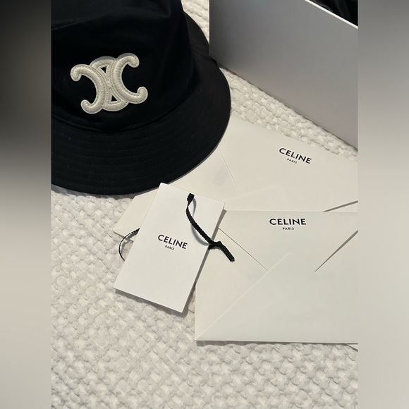 Celine | Accessories | Celine Triomphe Bob In Cotton | Poshmark